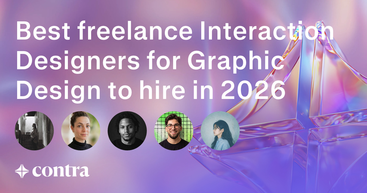 Interaction Design freelancers for Graphic Design