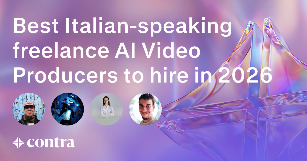 Italian-speaking AI Video Production freelancers