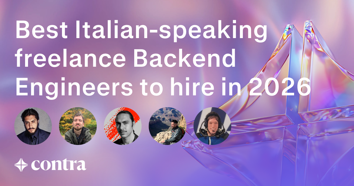Best Italian-speaking freelance Backend Engineers to hire in 2025