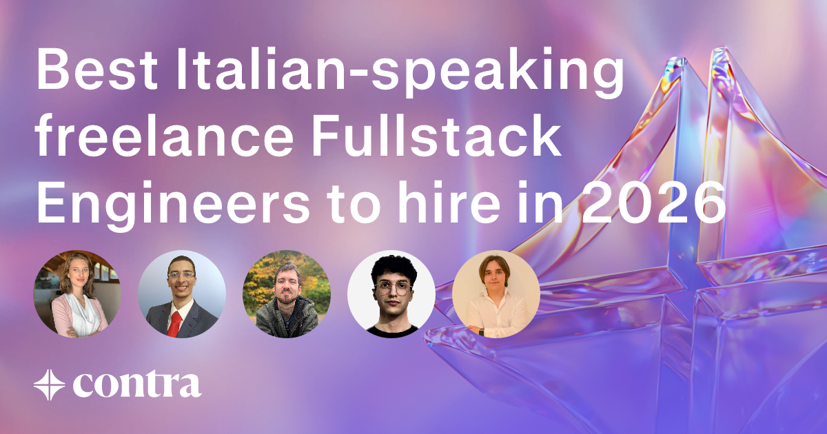 Italian-speaking Full Stack Development freelancers