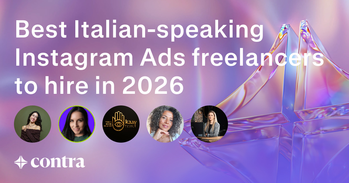 Italian-speaking Instagram Ads freelancers
