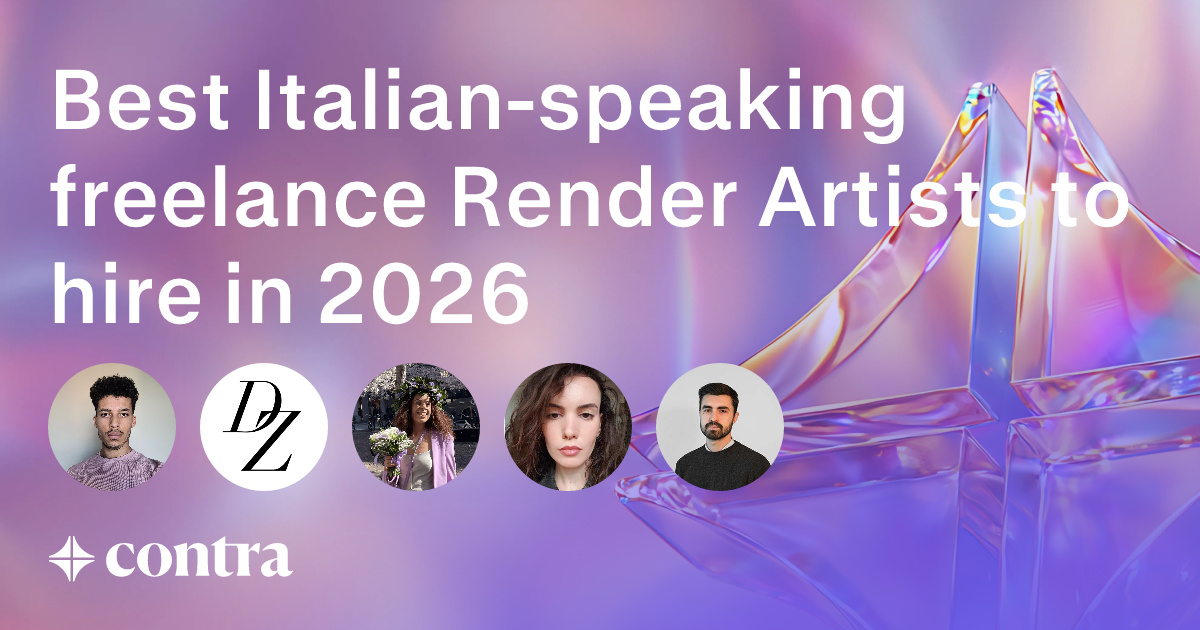 Italian-speaking Rendering freelancers