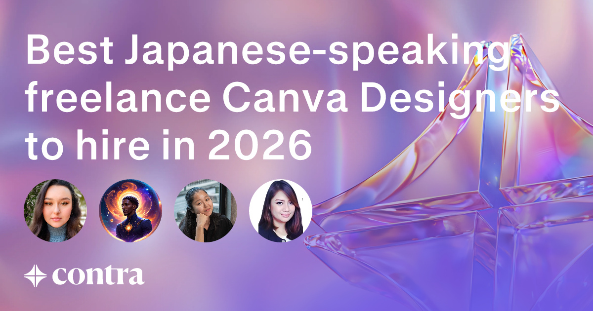 Japanese-speaking Canva Design freelancers