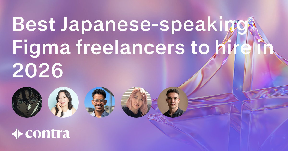 Japanese-speaking Figma freelancers