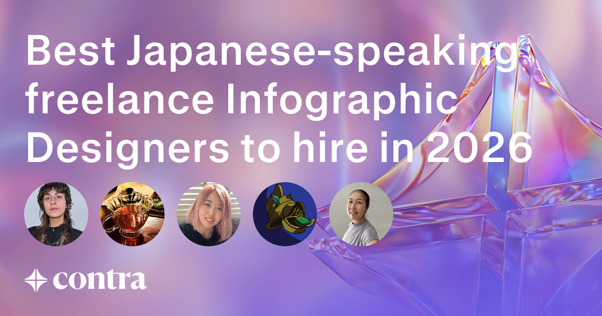 Japanese-speaking Infographic Design freelancers