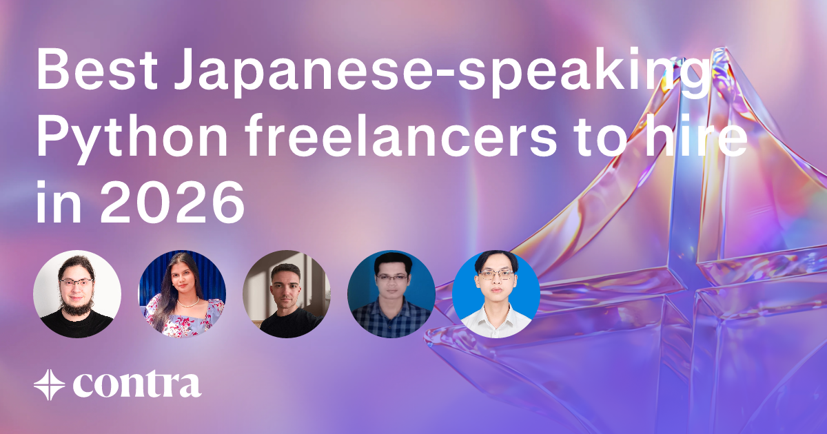 Japanese-speaking Python freelancers