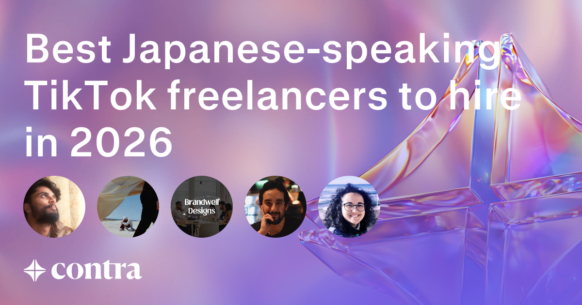 Best Japanese-speaking TikTok freelancers to hire in 2025