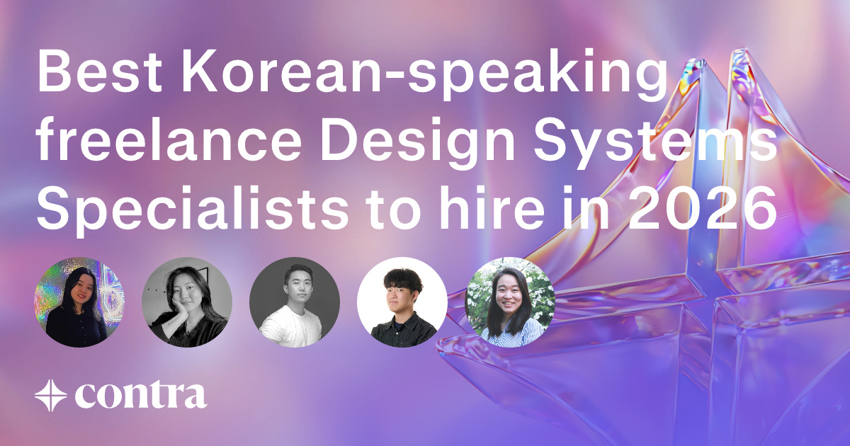 Korean-speaking Design Systems freelancers