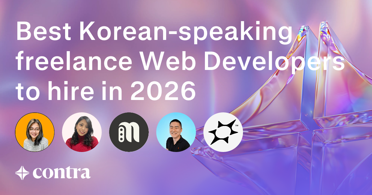 Korean-speaking Web Development freelancers