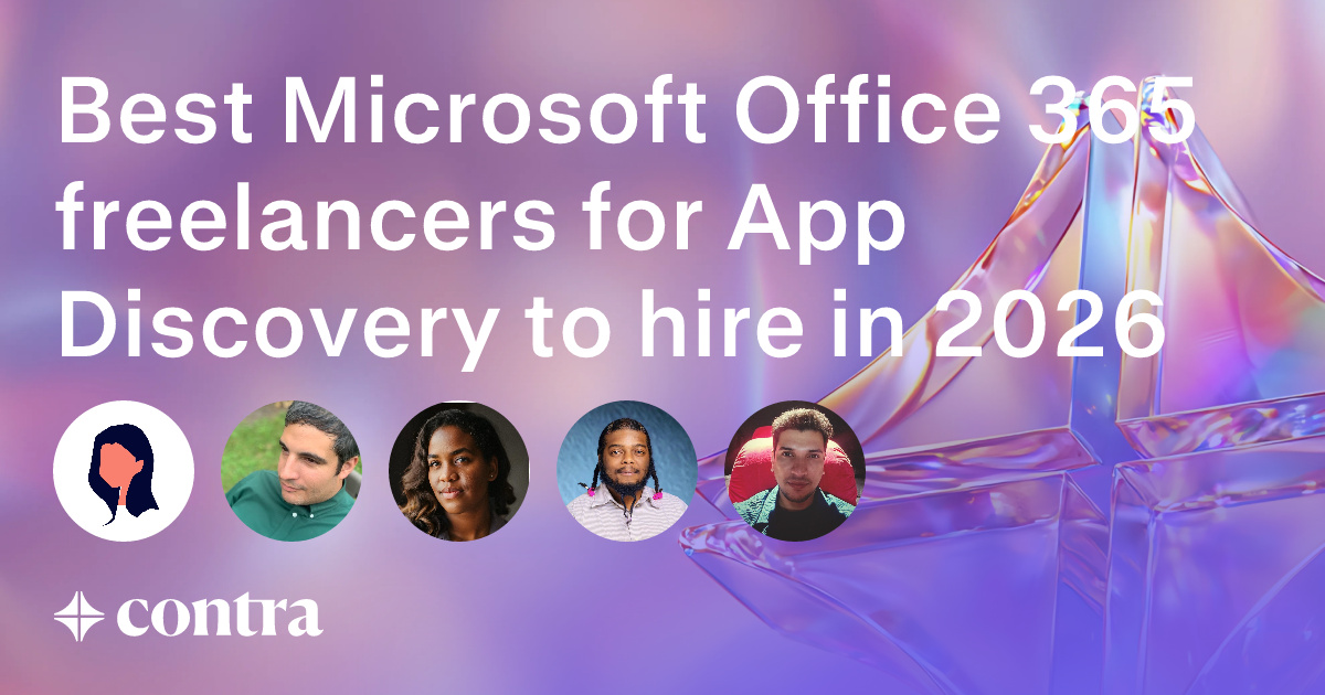 Microsoft Office 365 freelancers for App Discovery