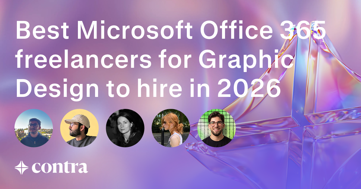Microsoft Office 365 freelancers for Graphic Design