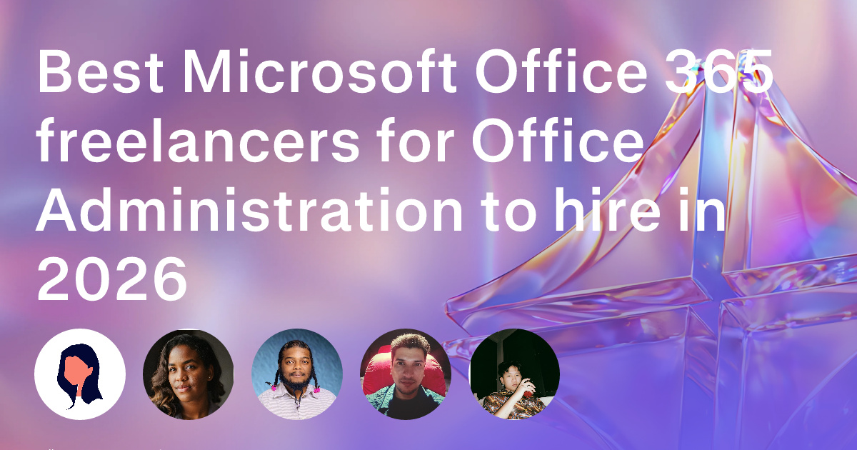 Microsoft Office 365 freelancers for Office Administration