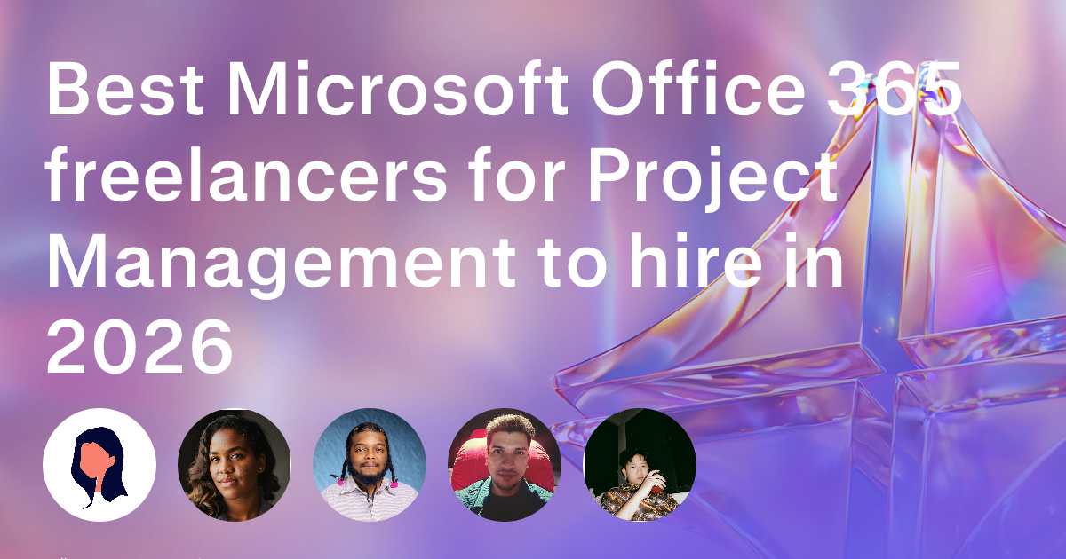 Microsoft Office 365 freelancers for Project Management