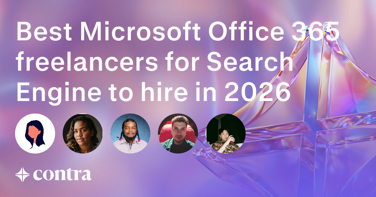 Microsoft Office 365 freelancers for Search Engine