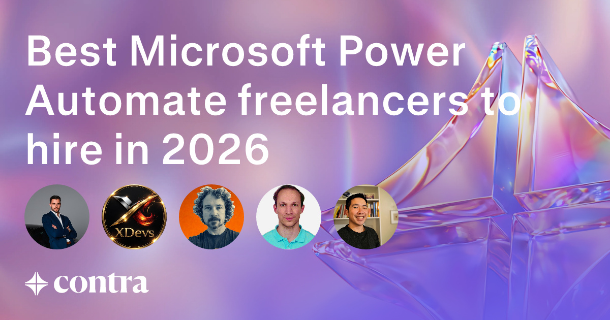 Microsoft Power Automate freelancers