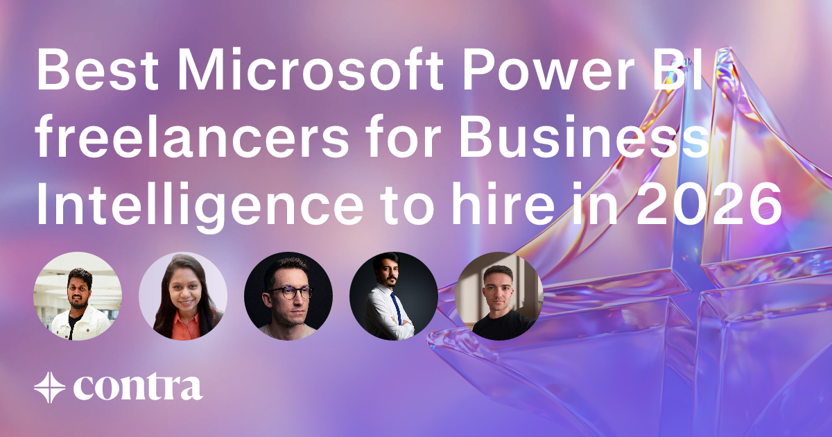 Microsoft Power BI freelancers for Business Intelligence