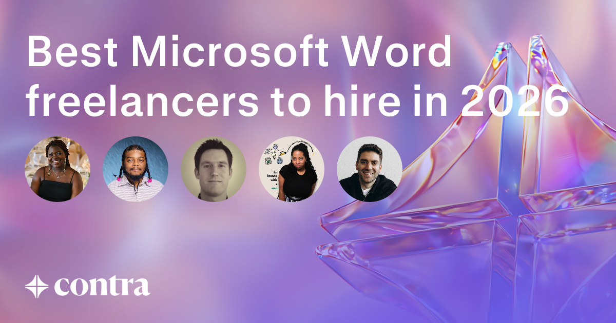 Microsoft Word freelancers
