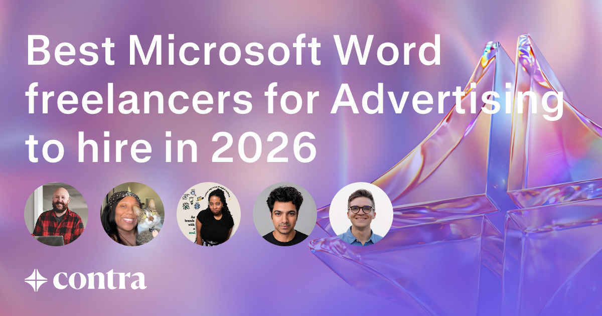 Microsoft Word freelancers for Advertising