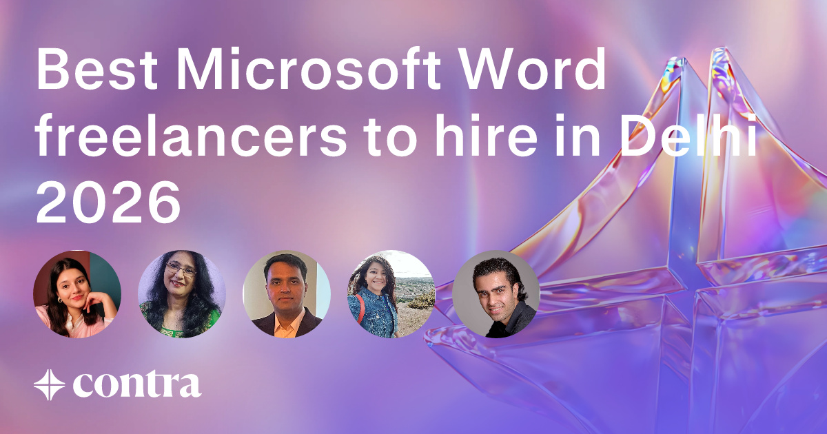 Microsoft Word freelancers in Delhi