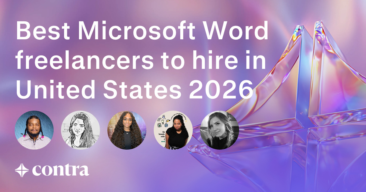 Microsoft Word freelancers in United States