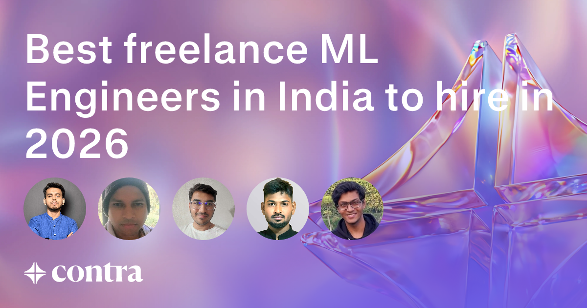 Machine Learning Engineering freelancers in India
