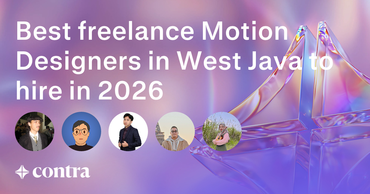 Motion Design freelancers in West Java