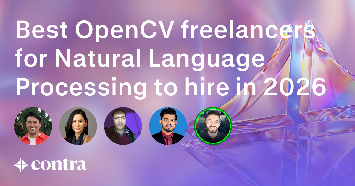 OpenCV freelancers for Natural Language Processing