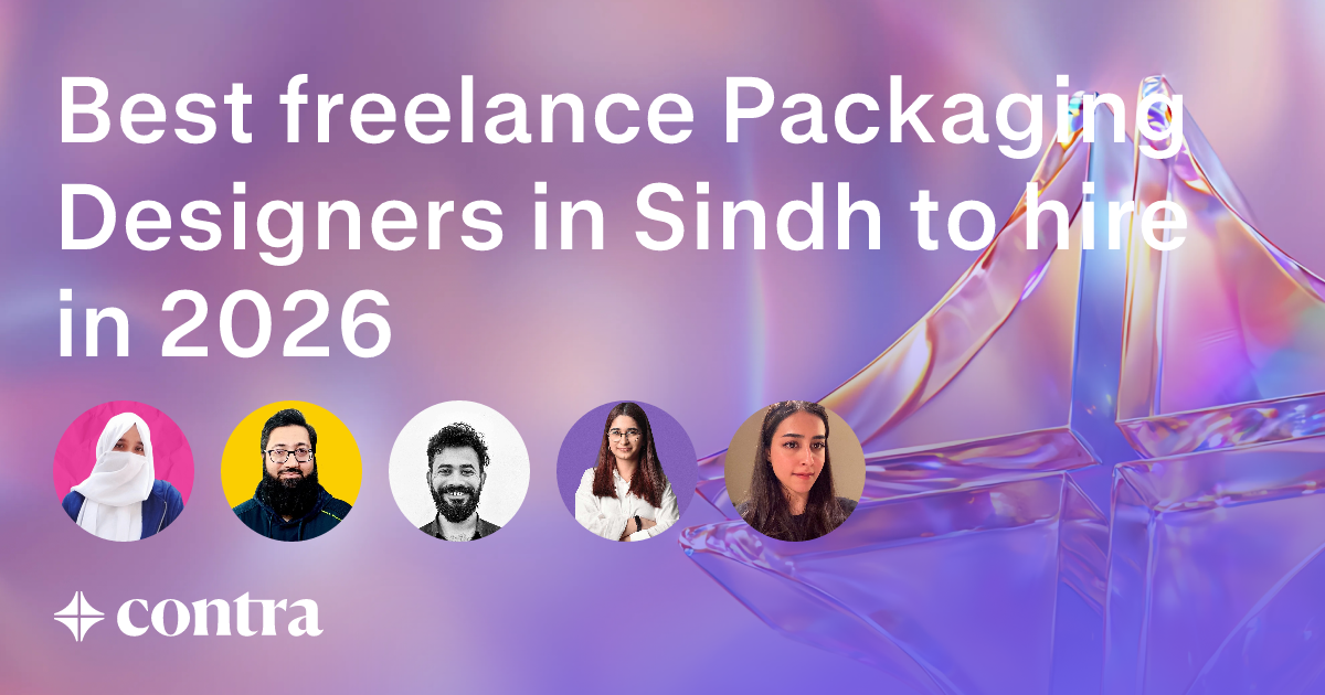 Best freelance Packaging Designers in Sindh to hire in 2025