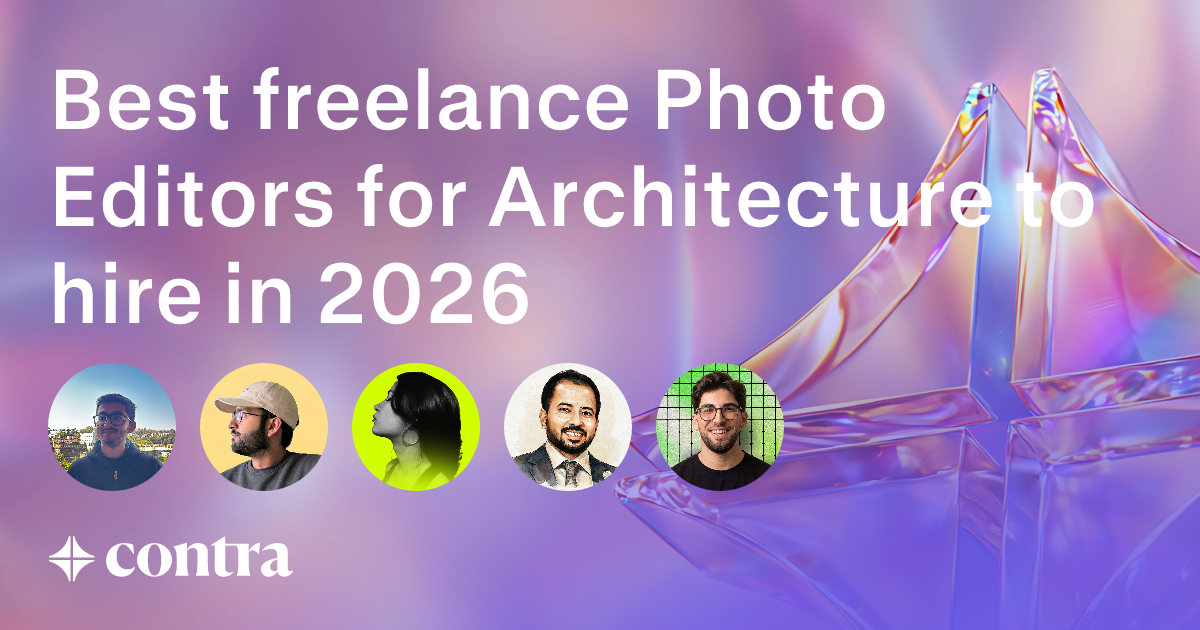 Photo Editing freelancers for Architecture