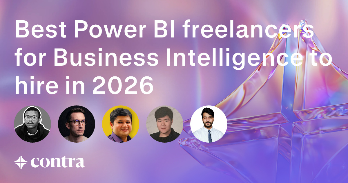 Power BI freelancers for Business Intelligence