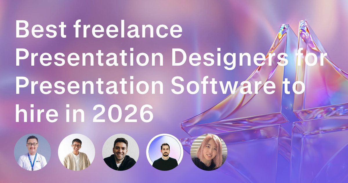 Presentation Design freelancers for Presentation Software