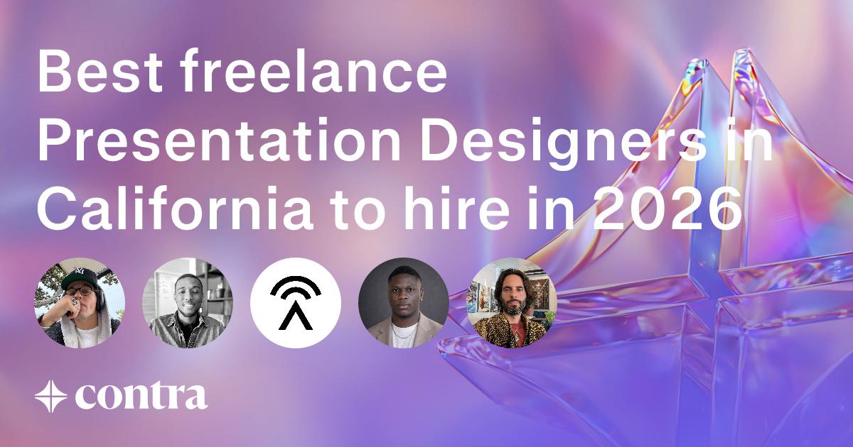 Presentation Design freelancers in California