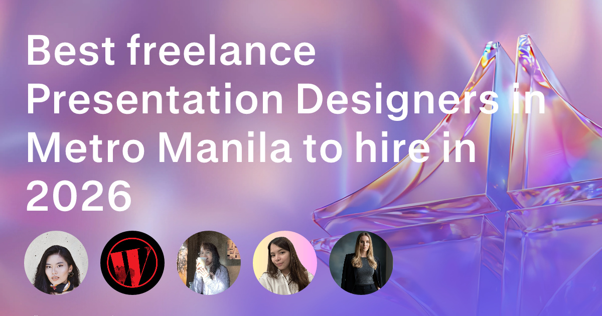 Presentation Design freelancers in Metro Manila