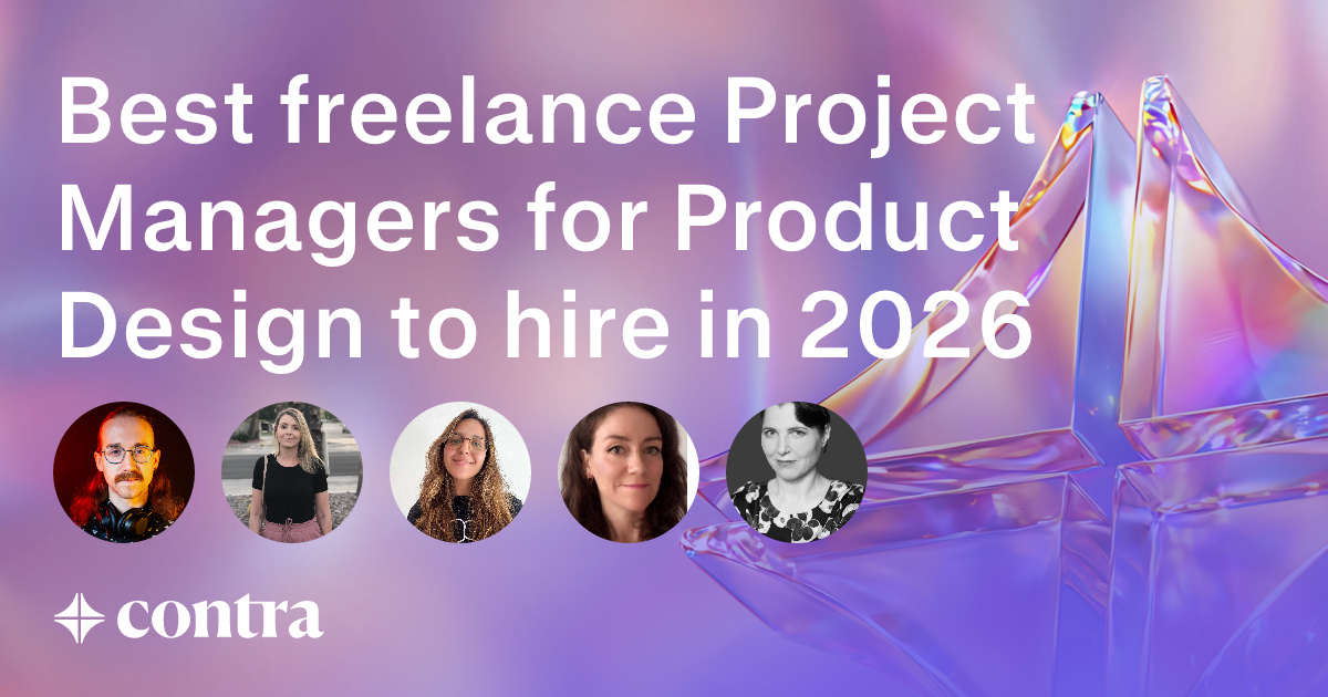 Project Management freelancers for Product Design