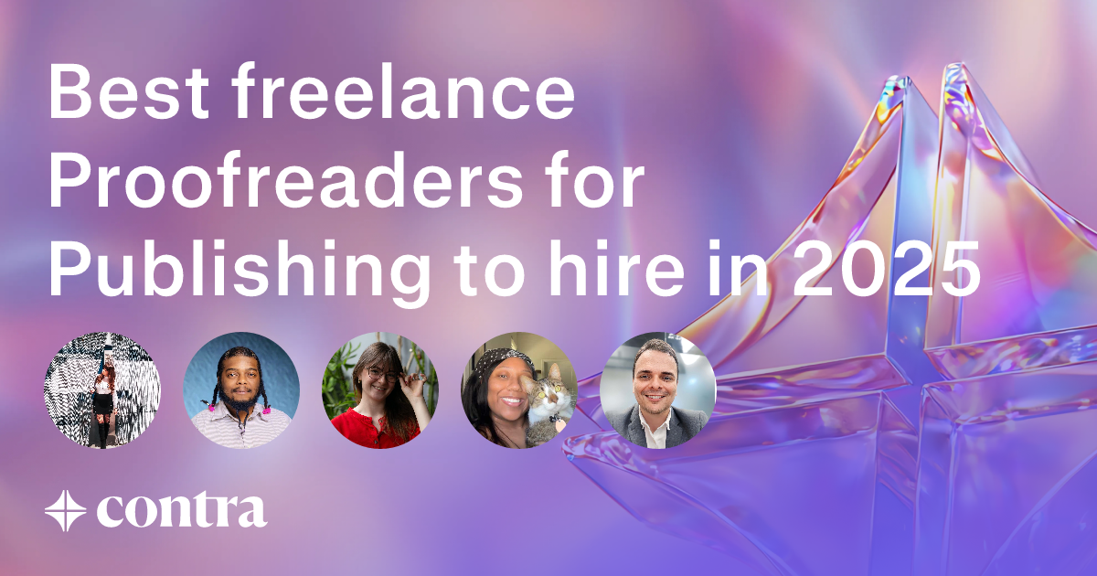 Best freelance Proofreaders for Publishing to hire in 2025