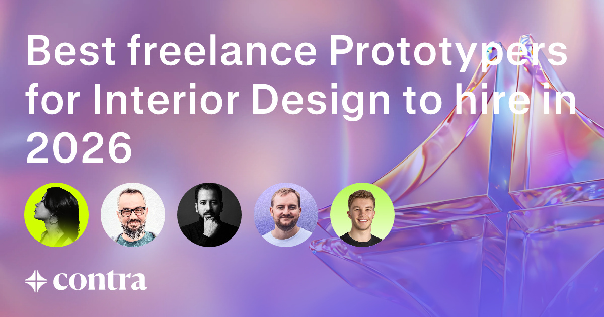 Prototyping freelancers for Interior Design