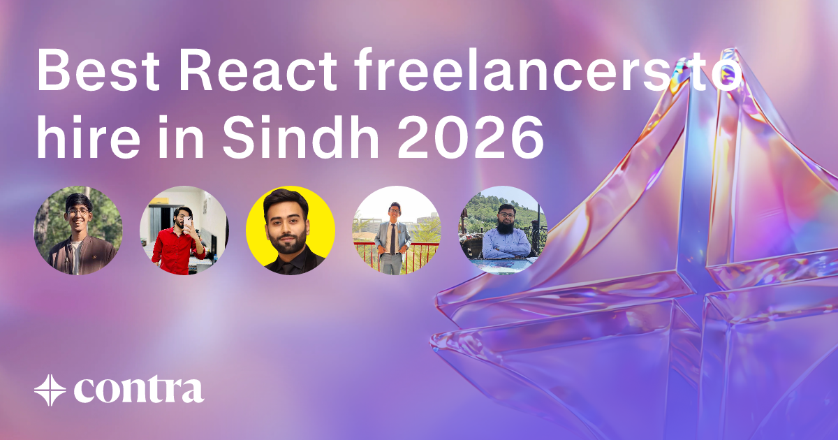 Best React freelancers to hire in Sindh 2025