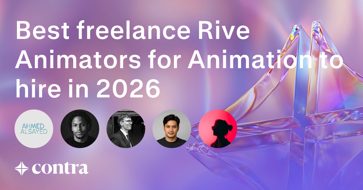 Best freelance Rive Animators for Animation to hire in 2025