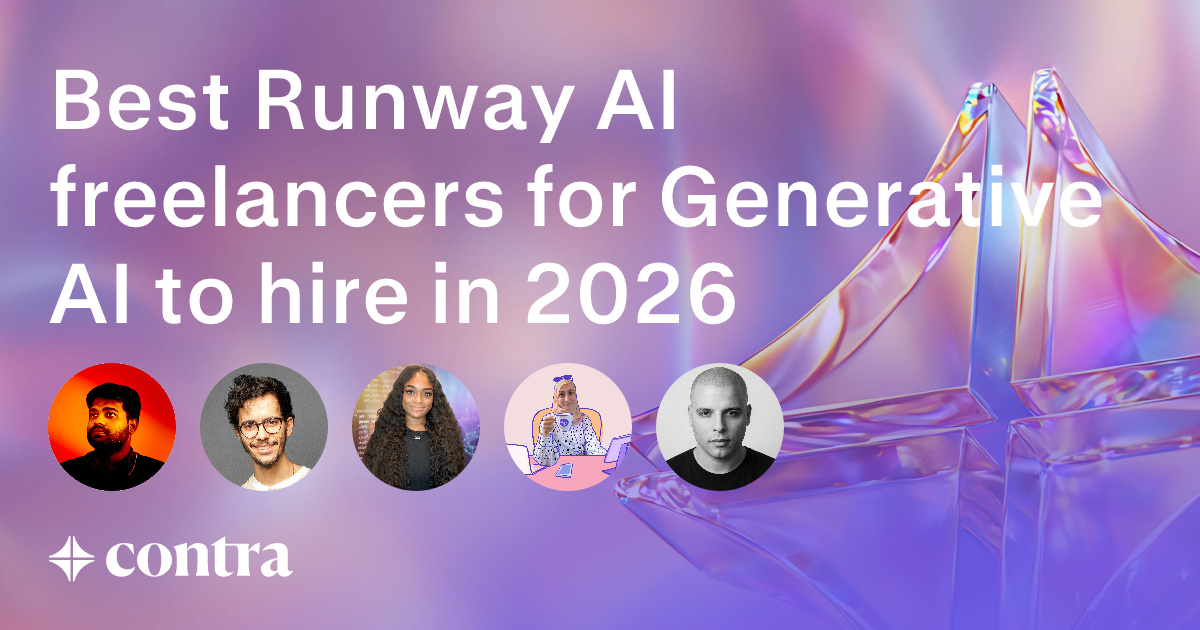 Runway AI freelancers for Generative AI