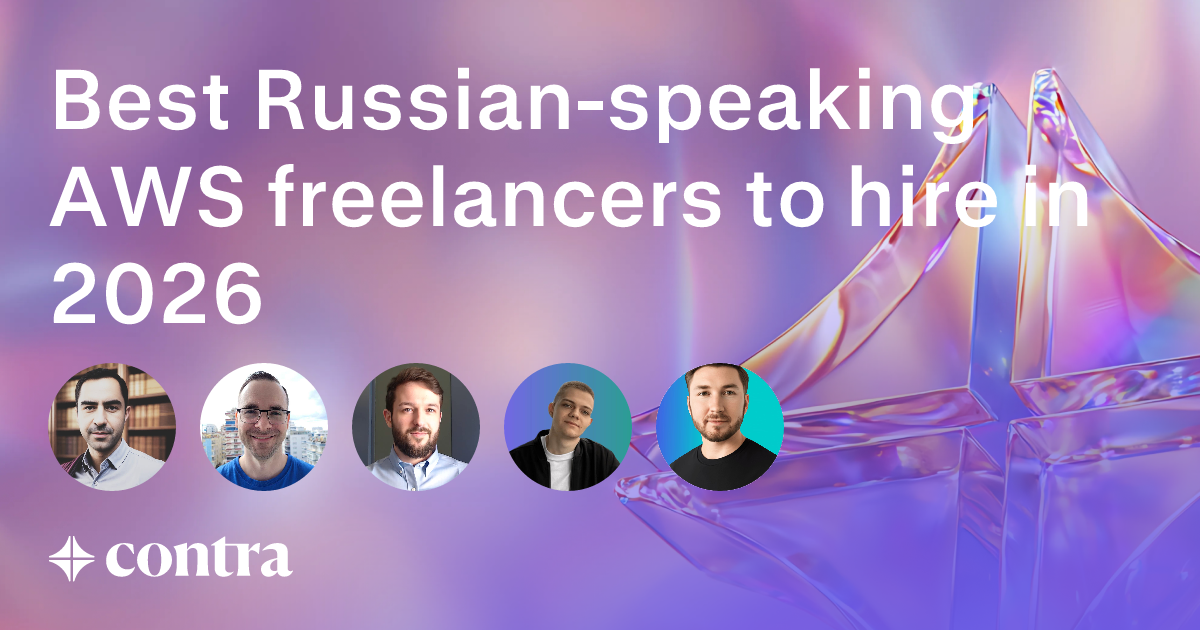 Best Russian-speaking AWS freelancers to hire in 2025