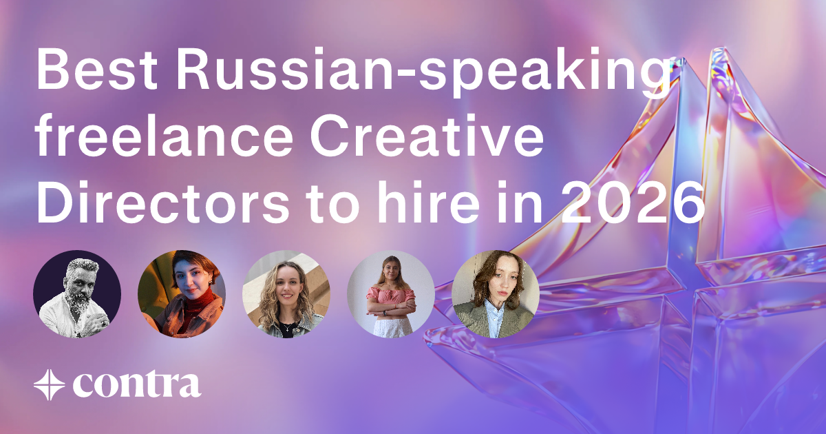 Russian-speaking Creative Direction freelancers