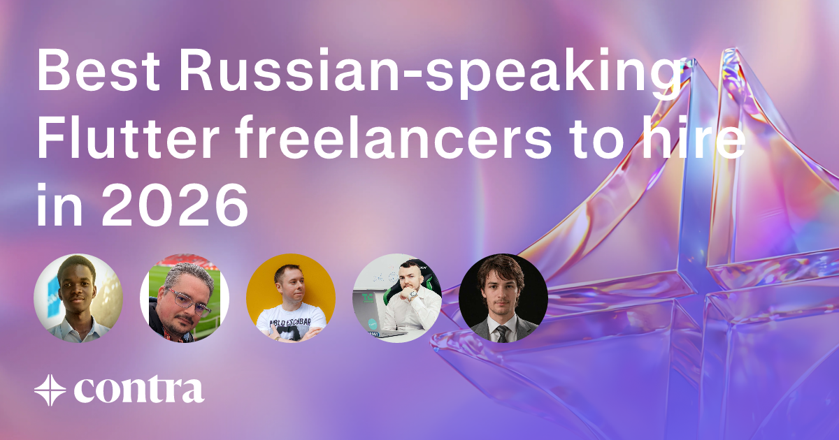 Russian-speaking Flutter freelancers