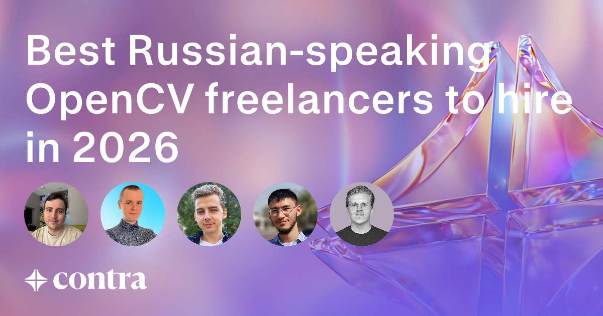 Russian-speaking OpenCV freelancers
