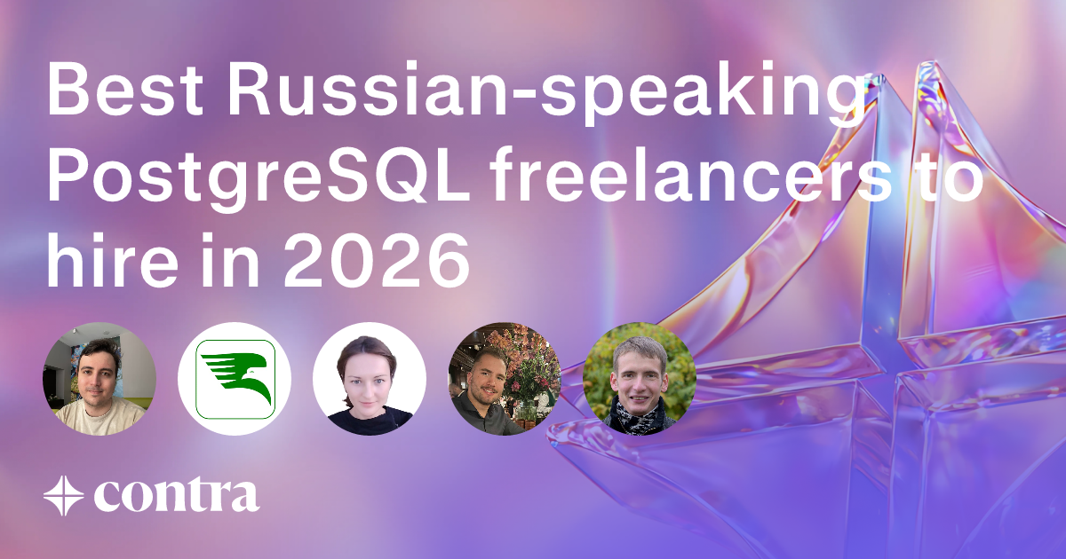 Russian-speaking PostgreSQL freelancers