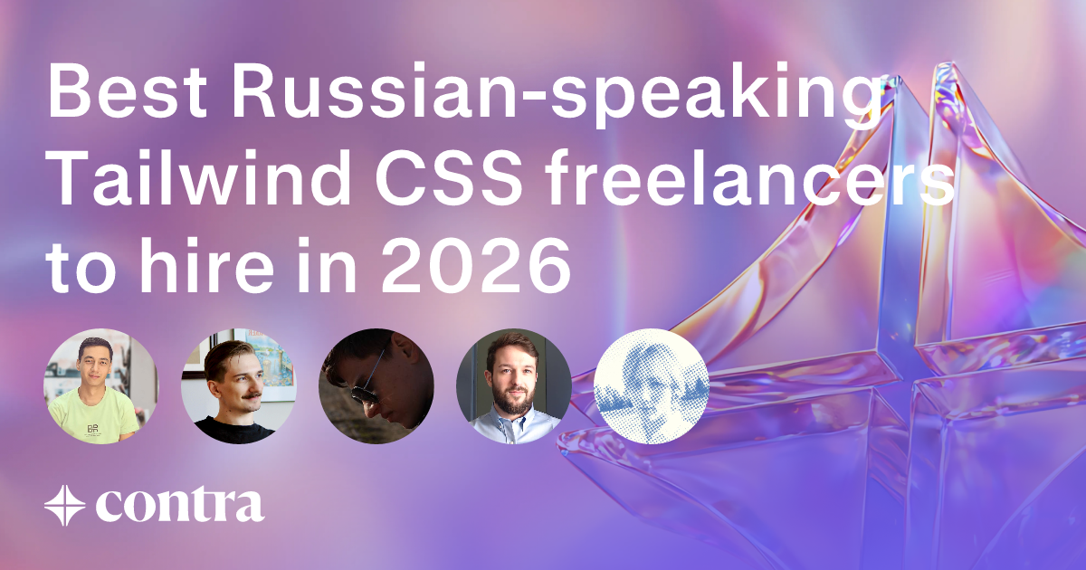 Best Russian-speaking Tailwind CSS freelancers to hire in 2025