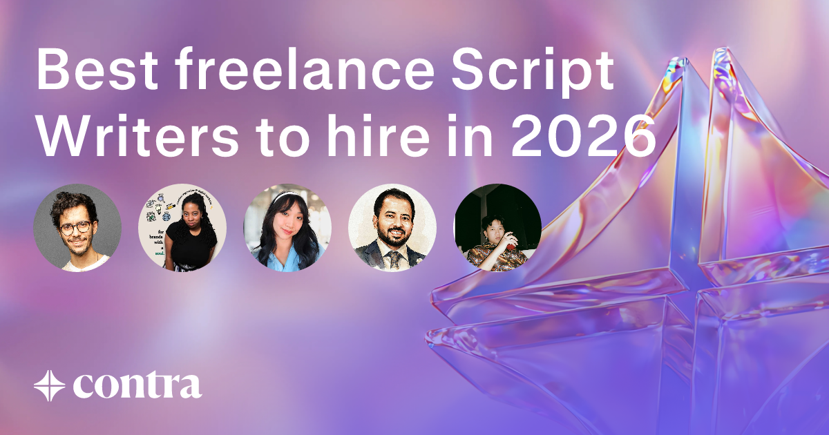 Scriptwriting freelancers