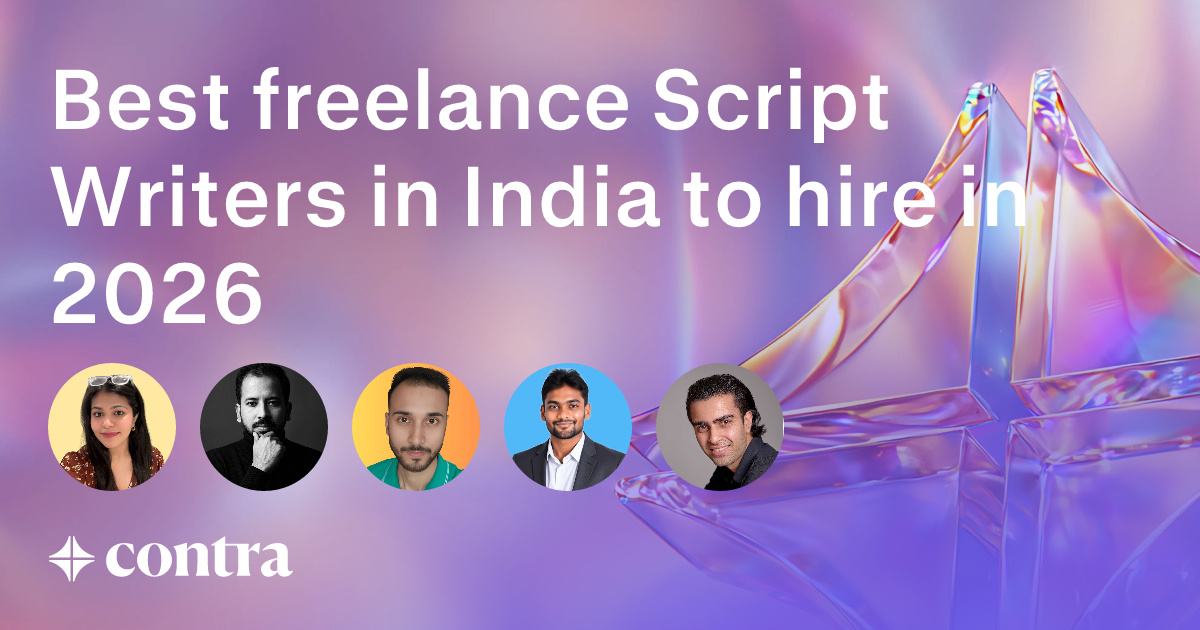 Scriptwriting freelancers in India