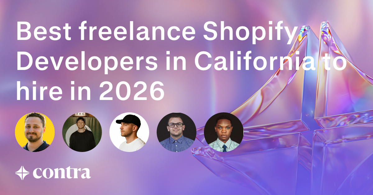 Best freelance Shopify Developers in California to hire in 2025