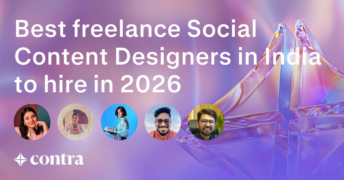 Social Content Design freelancers in India