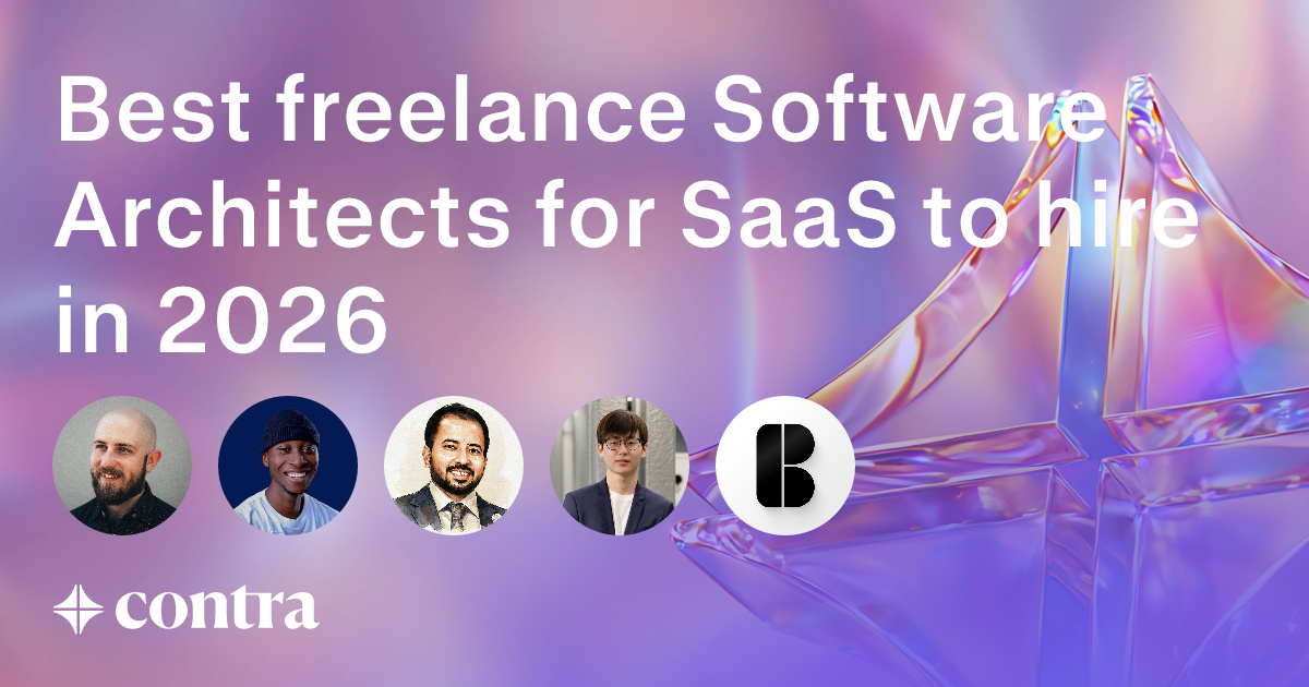 Software Architecture freelancers for SaaS